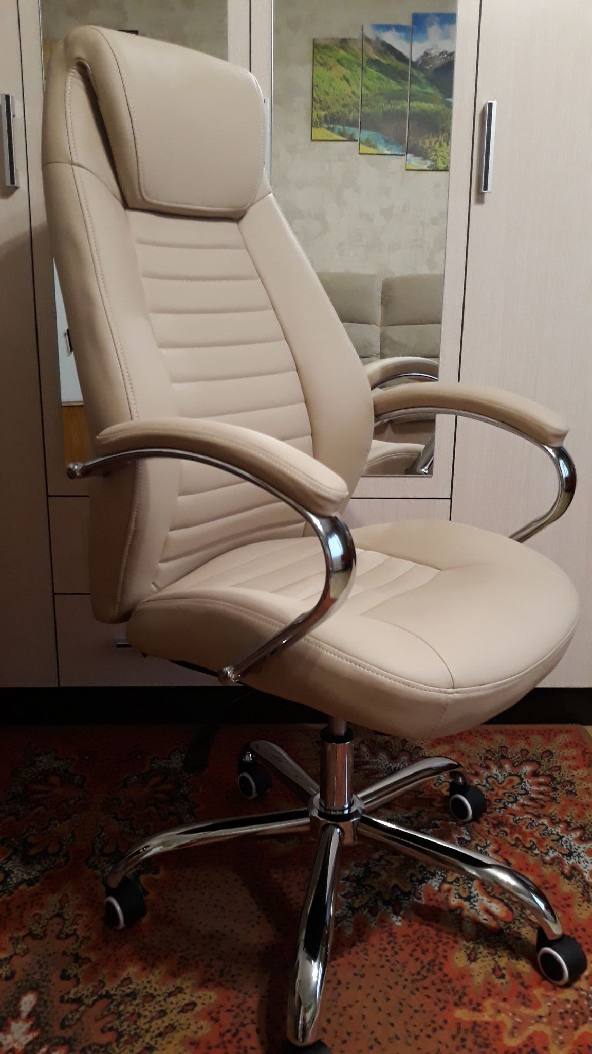 Кресло everprof bond cf экокожа бежевый (65 фото) - красивые картинки и HD фото