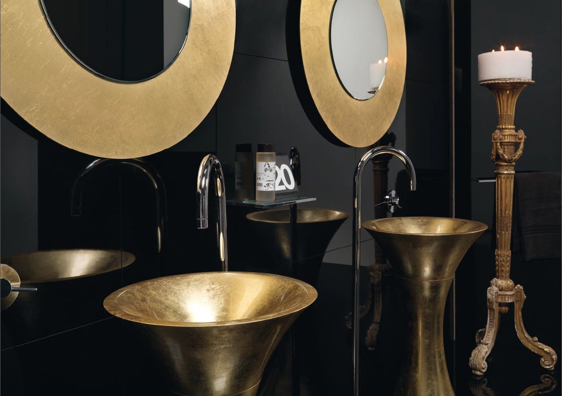 Черный и золото в интерьере (58 фото) - красивые картинки и HD фото