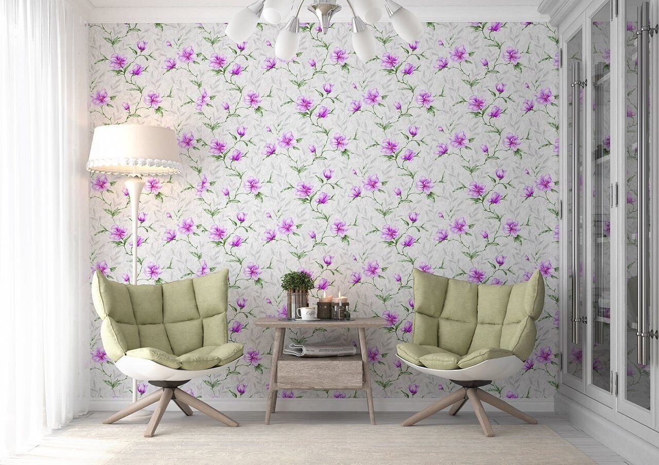 Простые бумажные обои в интерьере (75 фото) - красивые картинки и HD фото