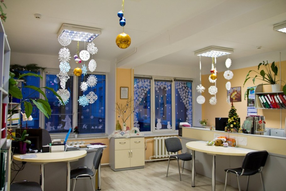 Как украсить кабинет на новый год 78 фото красивые картинки и Hd фото